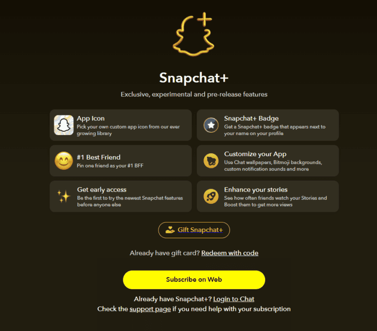 Snapchat+ Plus Features and Benefits: What You Get In 2025 - thinglabs