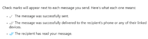 WhatsApp Check Marks Explained - thinglabs