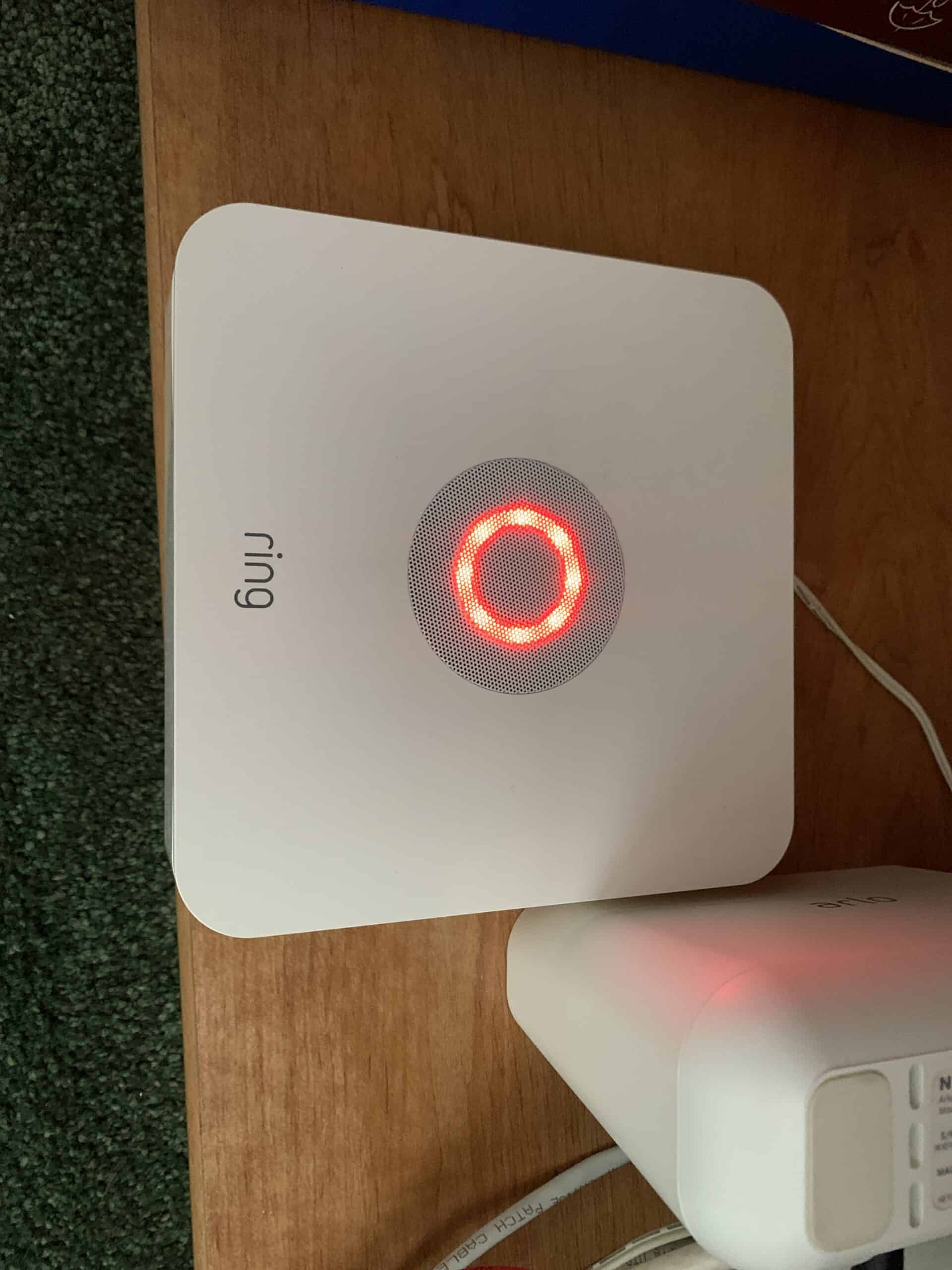 Solid Red LED Ring on Ring Alarm Base Station: What It Means and How to ...
